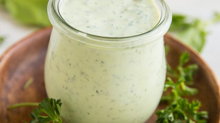 Mayo-Free Green Goddess Dressing