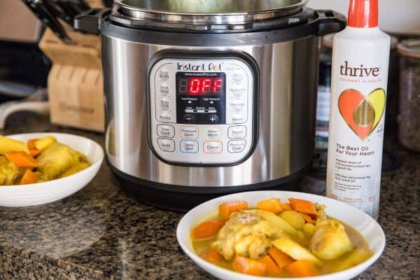 Instant Pot Turmeric Chicken and Root Vegetables - The Roasted Root