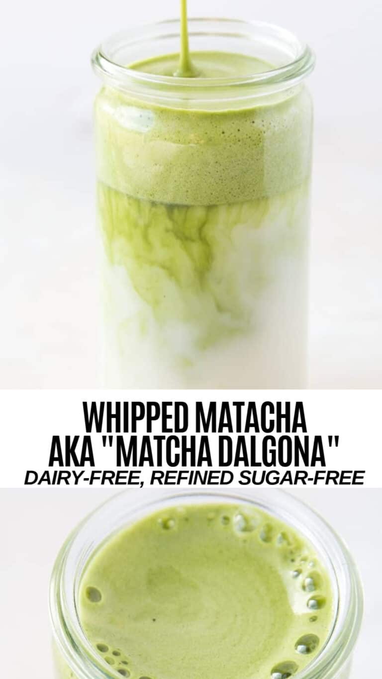 Whipped Matcha (Matcha Dalgona) - The Roasted Root