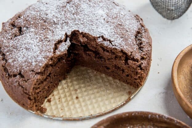 Gluten-Free Chocolate Water Cake - The Roasted Root