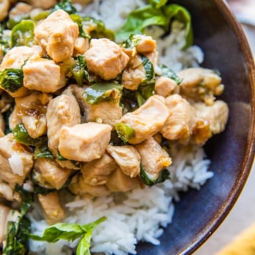 30-Minute Thai Basil Chicken (Pad Krapow Gai) - The Roasted Root