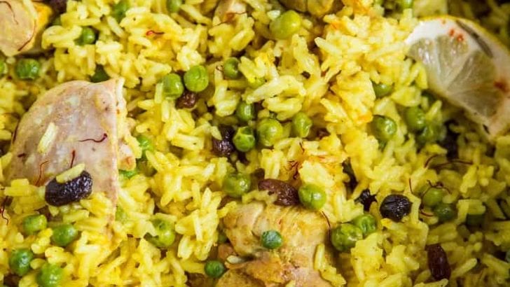 Aromatic Saffron Chicken with Coconut Rice - The Roasted Root