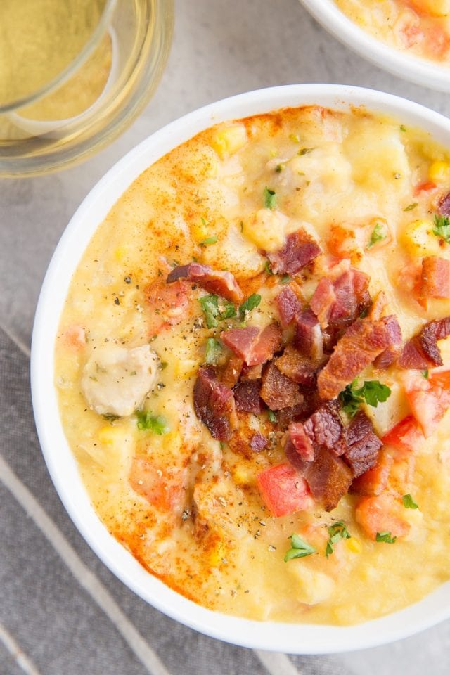 Dairy-Free Chicken Corn Chowder - The Roasted Root
