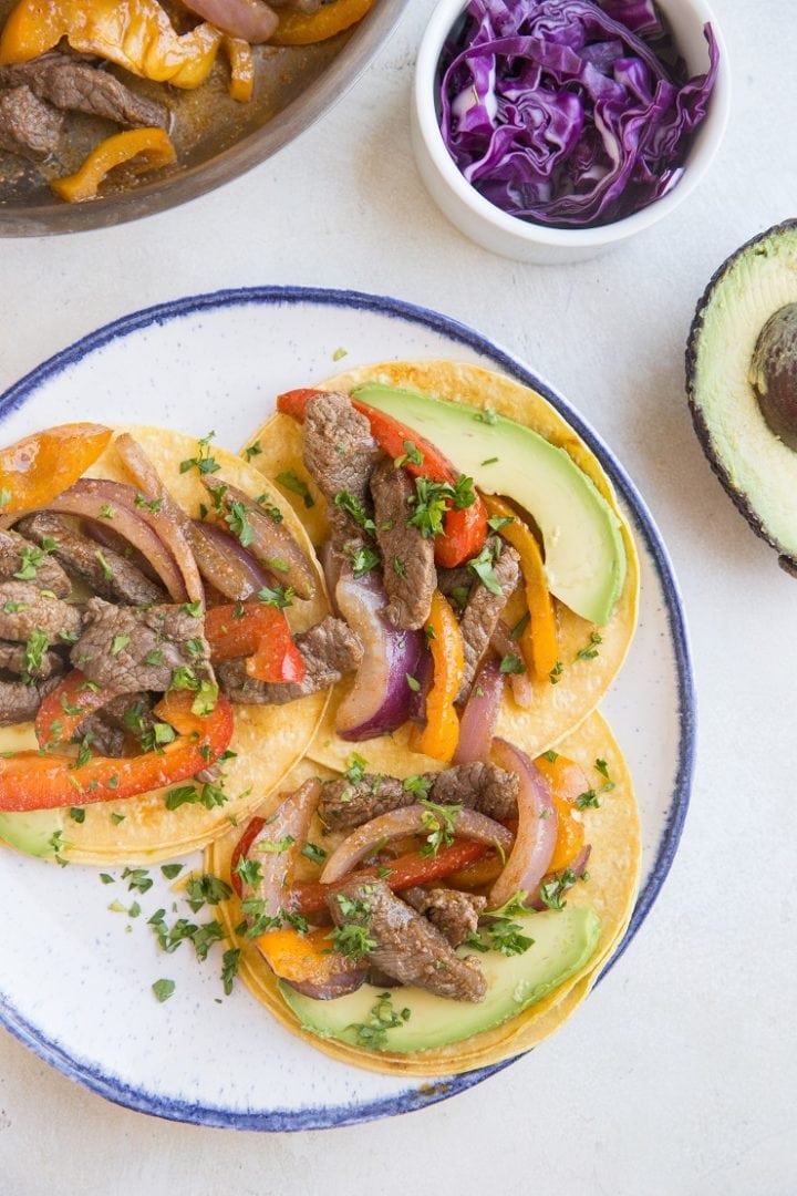 30-Minute Easy Steak Fajitas - The Roasted Root