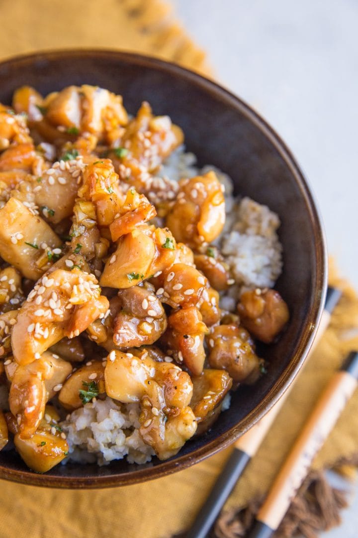 Easy Honey Garlic Chicken - The Roasted Root