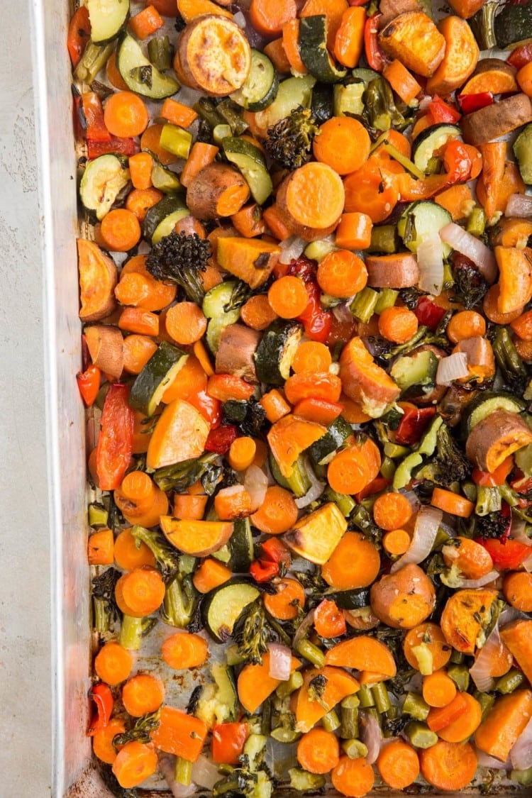 Big Batch Roasted Vegetables - The Roasted Root