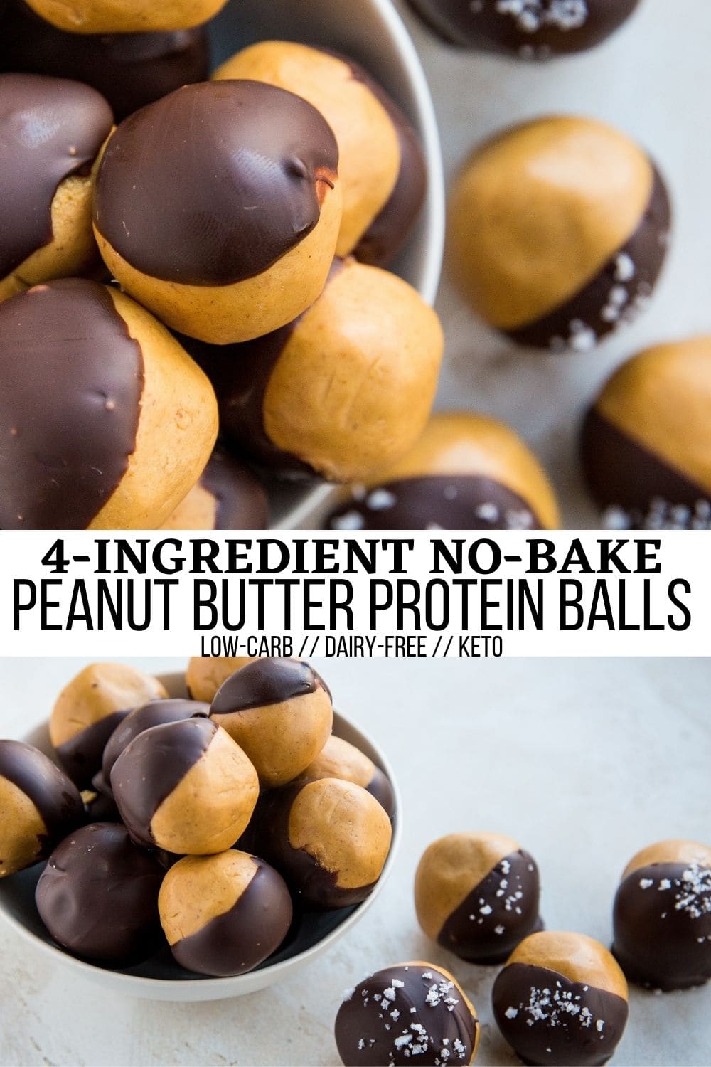 Low Carb Peanut Butter Protein Balls The Roasted Root