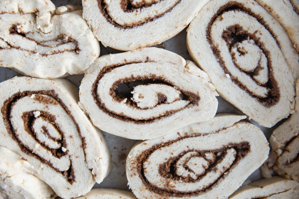 Yeast-Free Greek Yogurt Cinnamon Rolls - The Roasted Root