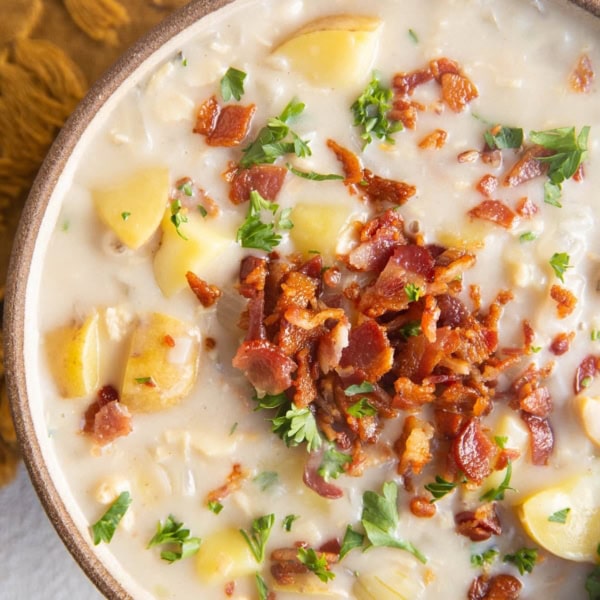 Gluten-Free Dairy-Free Clam Chowder - The Roasted Root