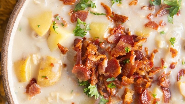 Gluten-Free Dairy-Free Clam Chowder - The Roasted Root