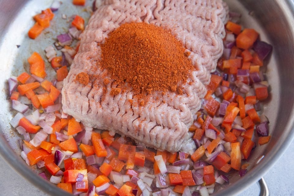 Ground Turkey Tacos with Cabbage Slaw and Avocado - The Roasted Root