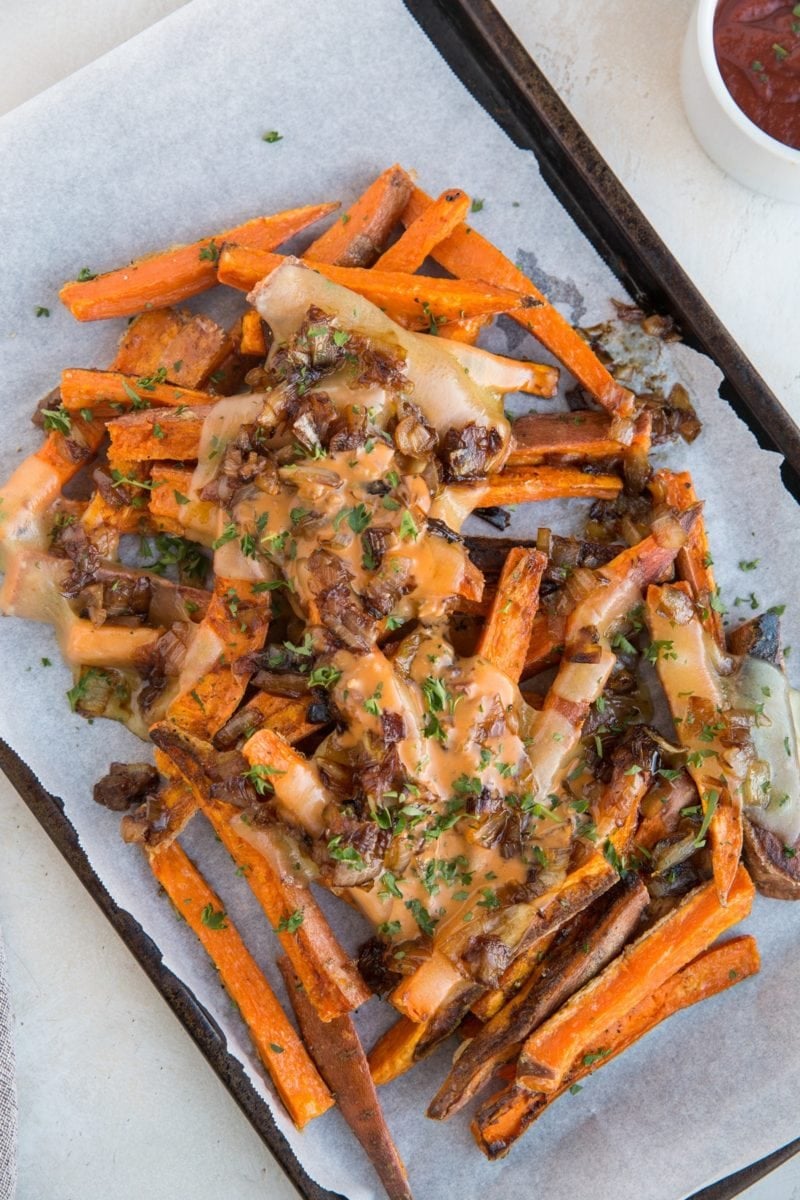 Copycat In & Out Animal Style Fries - The Roasted Root