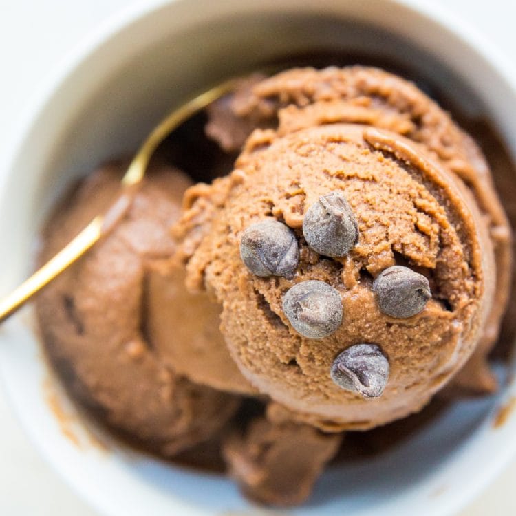 3-Ingredient Chocolate Banana Ice Cream (Vegan, Paleo) - The Roasted Root
