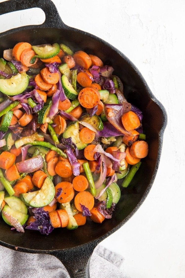 Easy Sautéed Vegetables Recipe - The Roasted Root