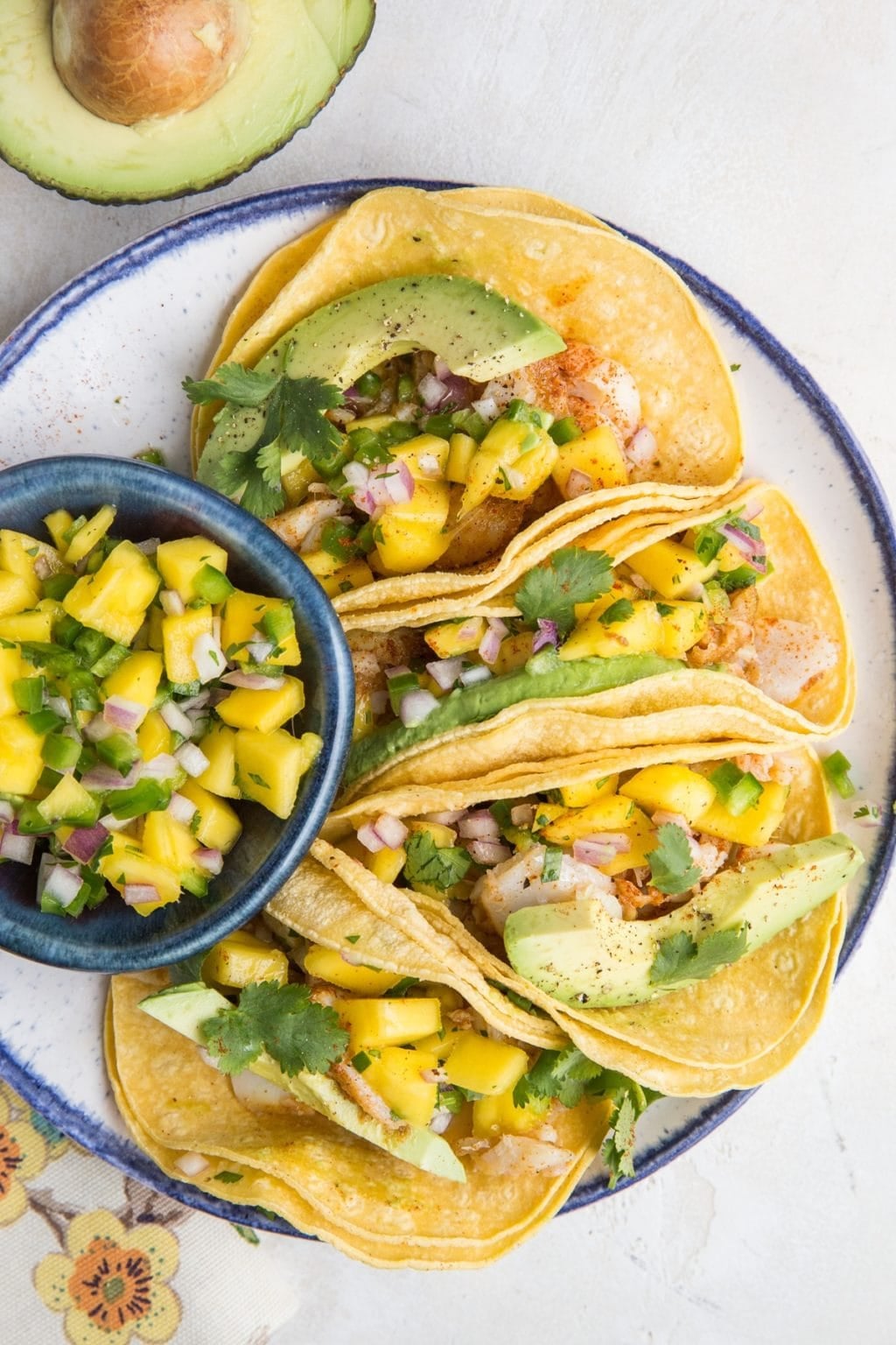 Fish Tacos with Mango Salsa - The Roasted Root