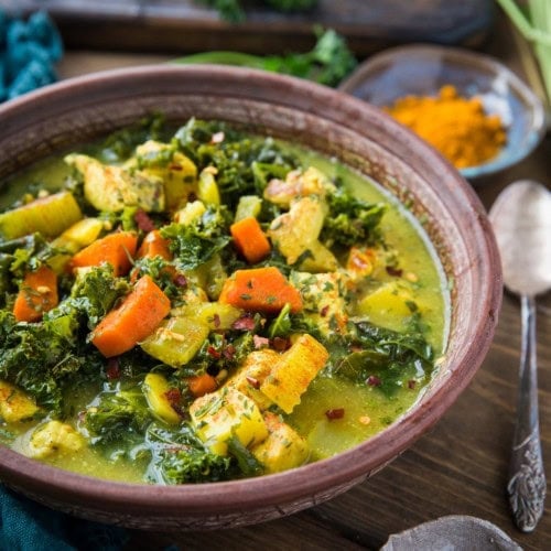 Immunity Boosting Turmeric Chicken Soup