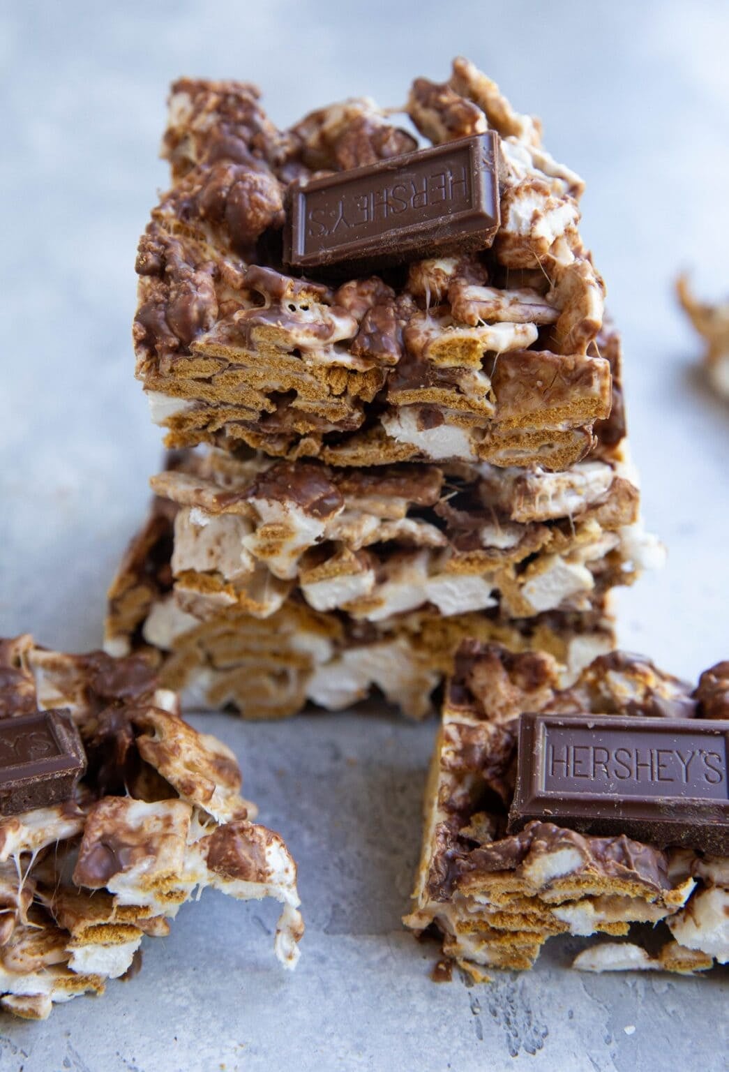 No-Bake S'mores Bars - The Roasted Root