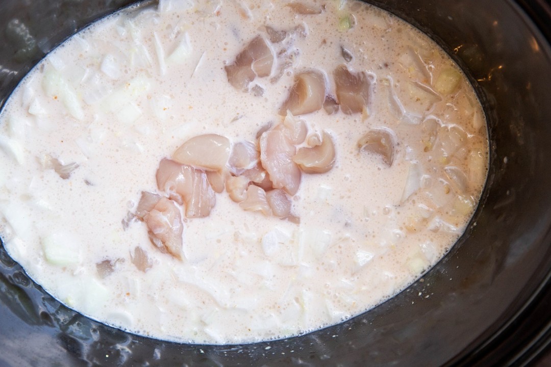 Crock Pot Thai Chicken Curry - The Roasted Root