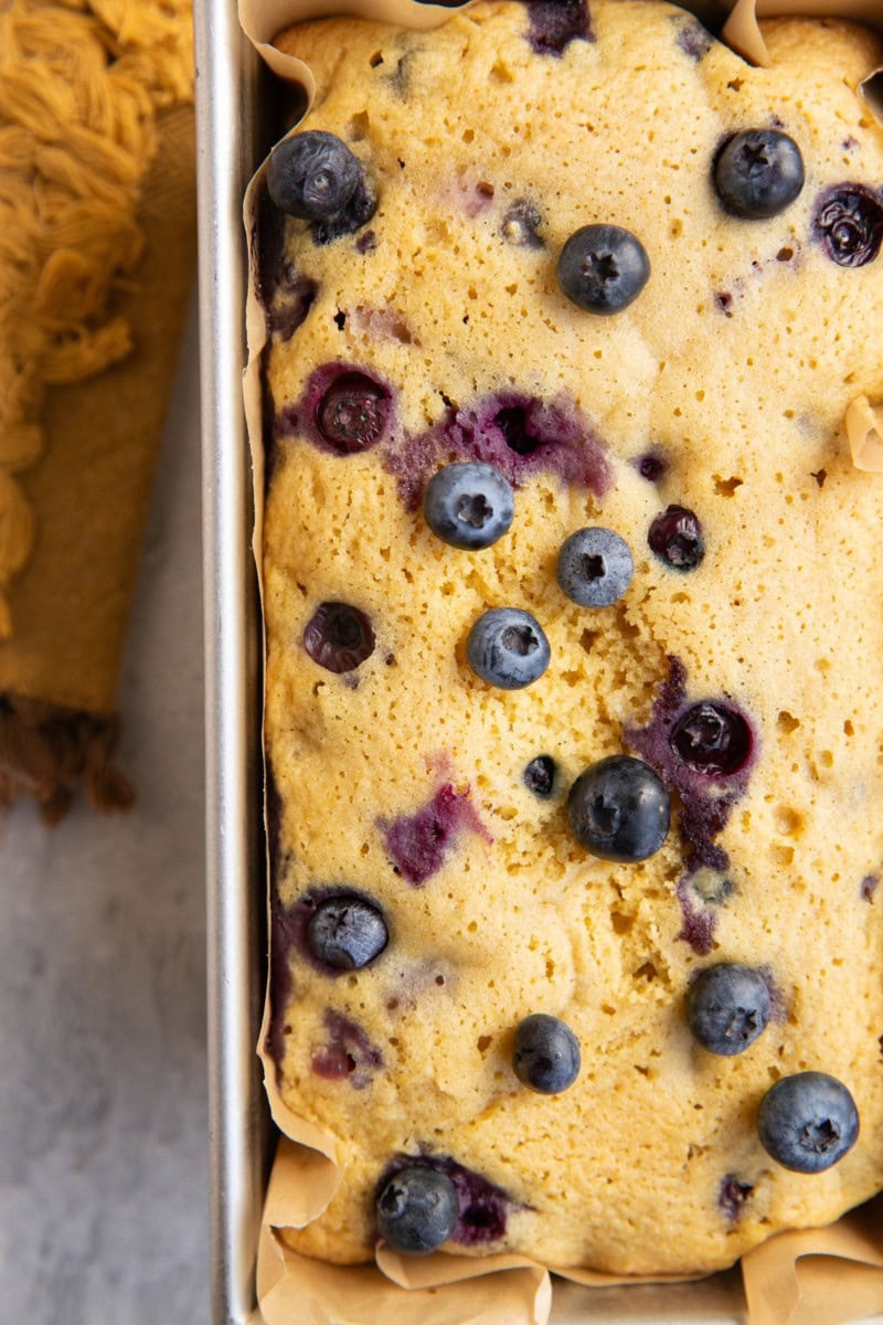 Almond Flour Blueberry Bread (Paleo) - The Roasted Root