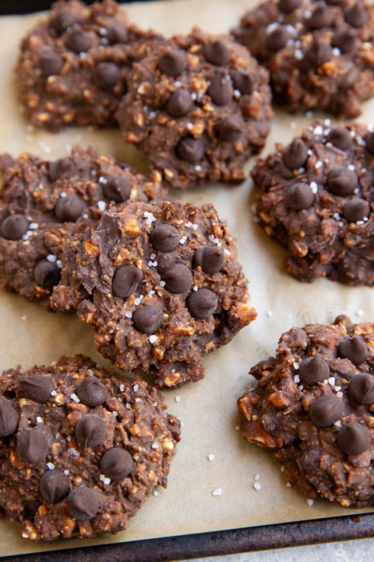 No-Bake Nutty Cookies (Without Oats!) - The Roasted Root
