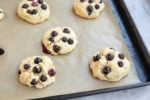 Almond Flour Blueberry Cookies - The Roasted Root