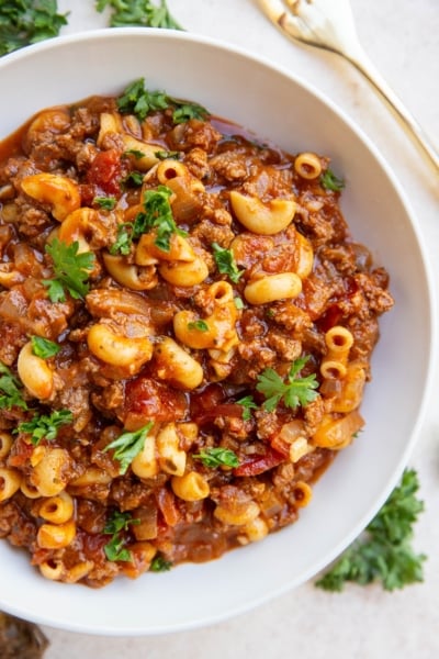 American Beef Goulash - The Roasted Root