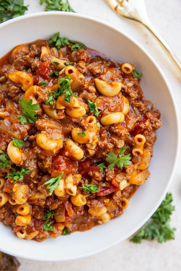 American Beef Goulash - The Roasted Root