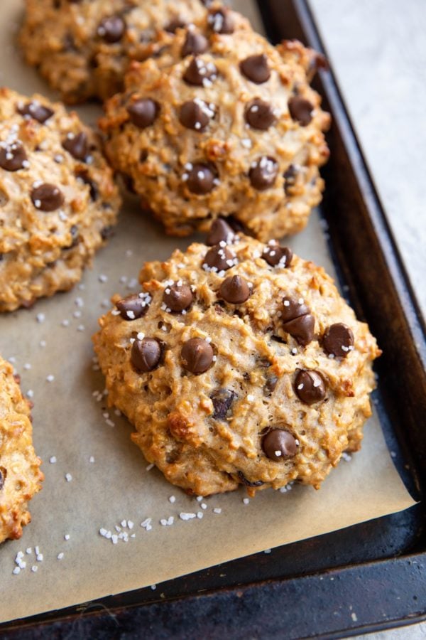 Oatmeal Peanut Butter Protein Cookies - The Roasted Root