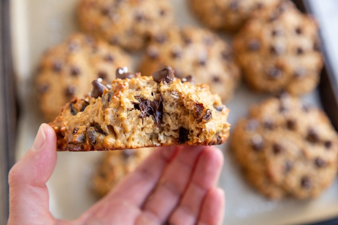 Oatmeal Peanut Butter Protein Cookies - The Roasted Root