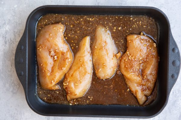 Sesame Garlic Ginger Baked Chicken - The Roasted Root