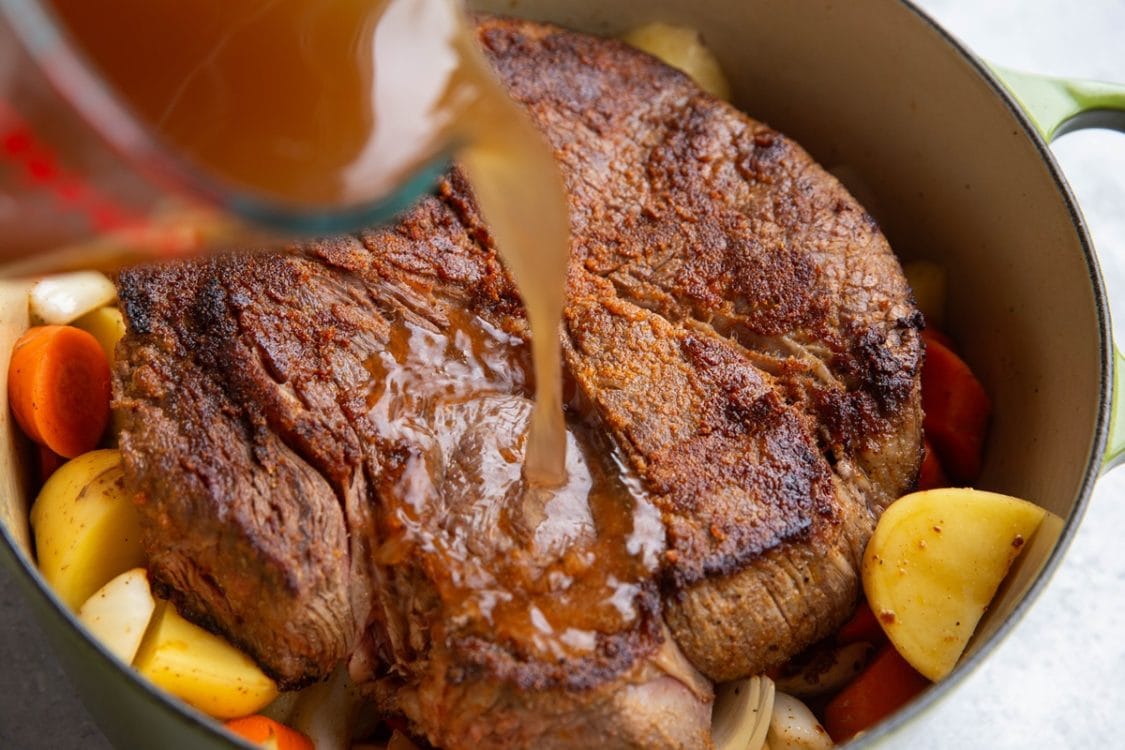 Oven Baked Pot Roast - The Roasted Root