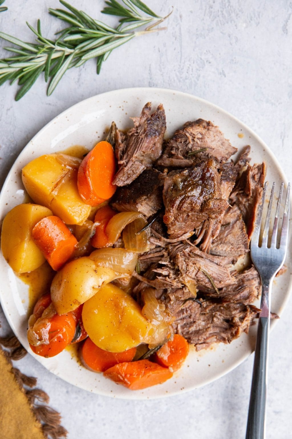 Oven Baked Pot Roast - The Roasted Root
