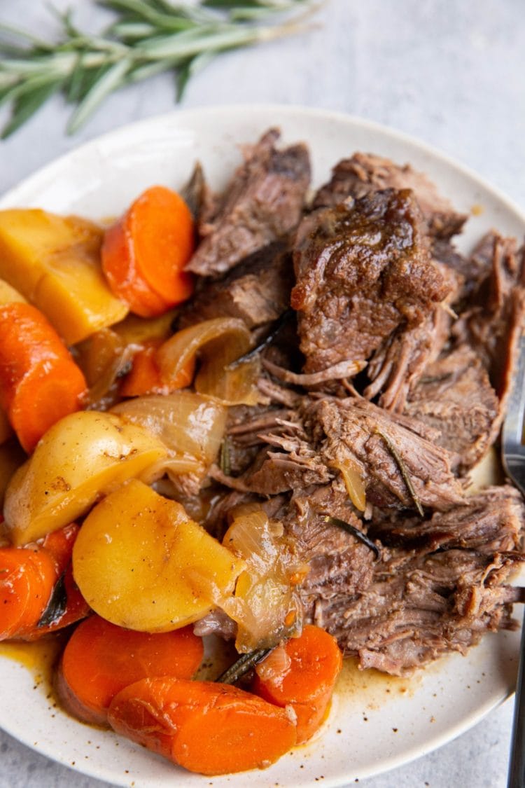 Oven Baked Pot Roast - The Roasted Root