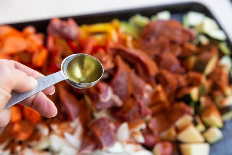 Fiesta Sheet Pan Steak and Vegetables - The Roasted Root