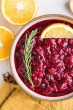 Ginger Orange Cranberry Sauce - The Roasted Root