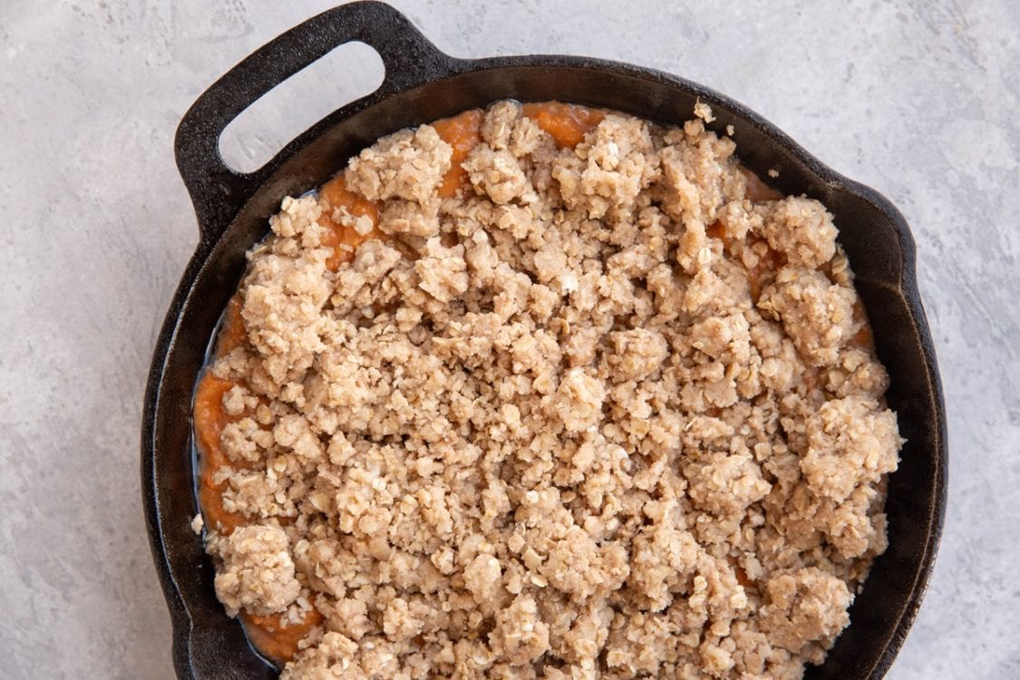 Sweet Potato Crumble - The Roasted Root