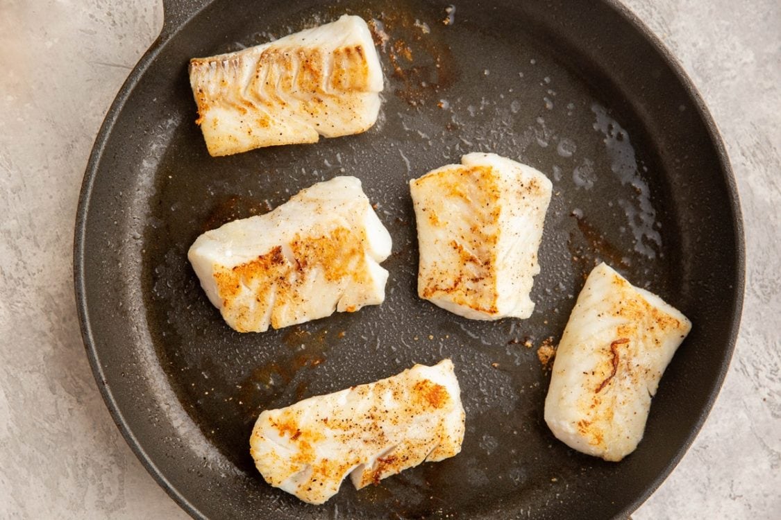 Creamy Lemon Garlic Cod - The Roasted Root