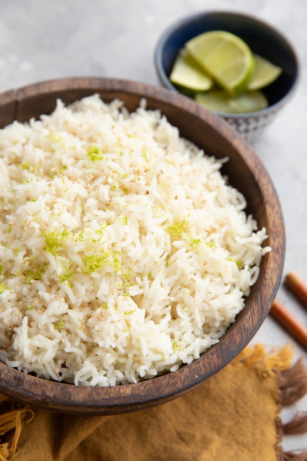 Coconut Lime Rice - The Roasted Root
