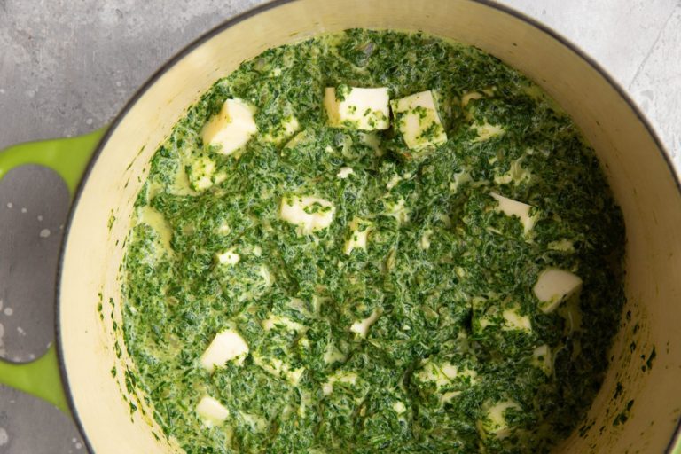 Saag Paneer - The Roasted Root