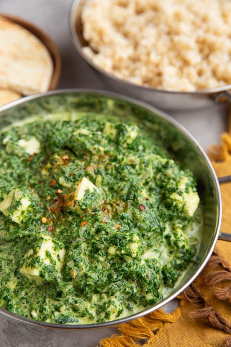 Saag Paneer - The Roasted Root