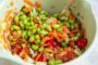 Edamame Salad with Garlic Ginger Dressing - The Roasted Root