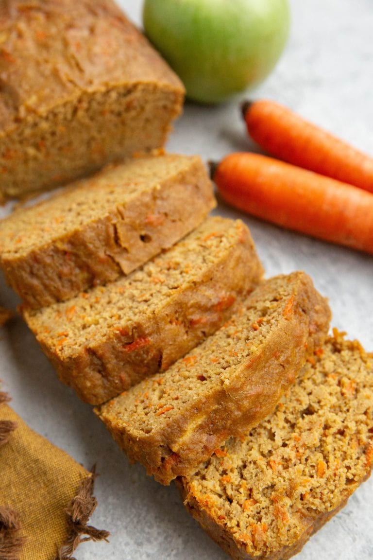 Carrot Apple Oat Bread - The Roasted Root
