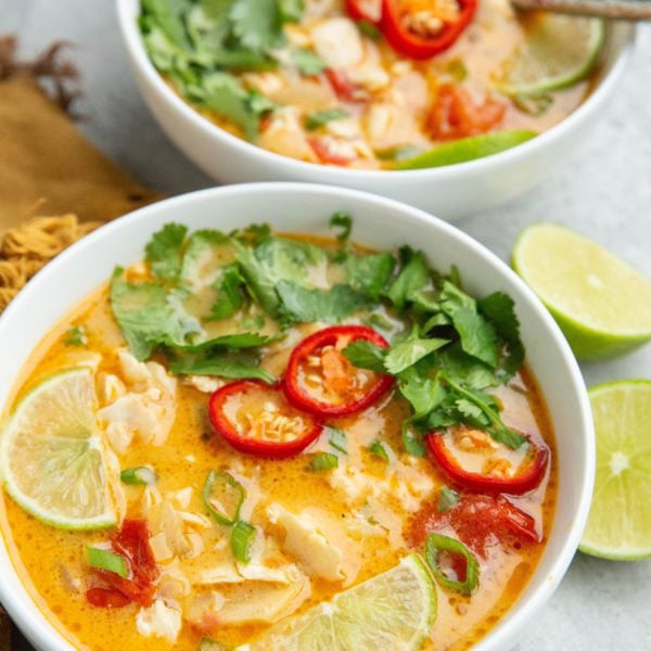 Coconut Lime Fish Soup - The Roasted Root