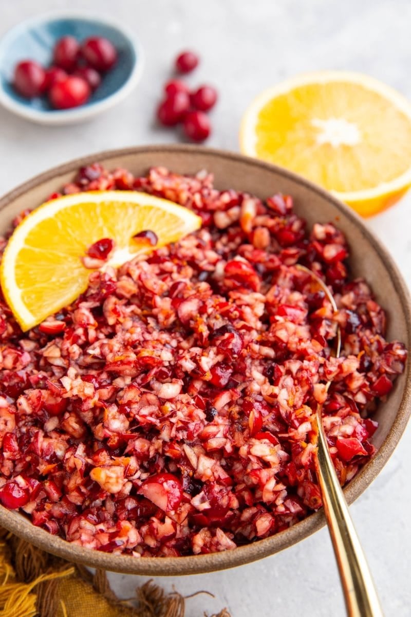 Ginger Orange Cranberry Relish - The Roasted Root