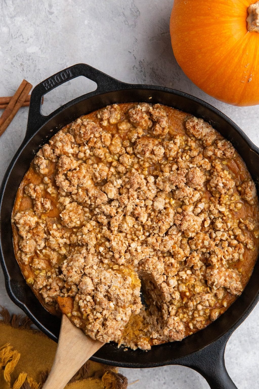 Easy Healthy Pumpkin Crisp - The Roasted Root